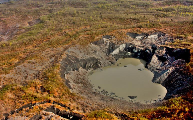 Elephant Point and forests on ice | Geophysical Institute